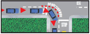 California Driver Handbook - Turns