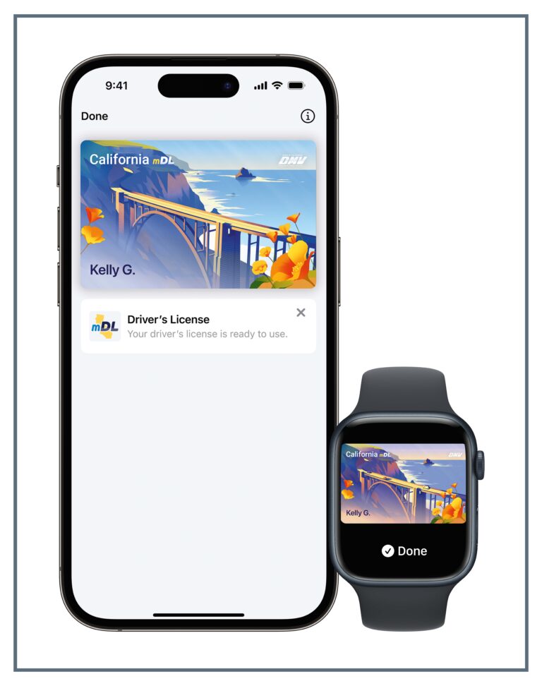 mDL in Apple Wallet - California DMV